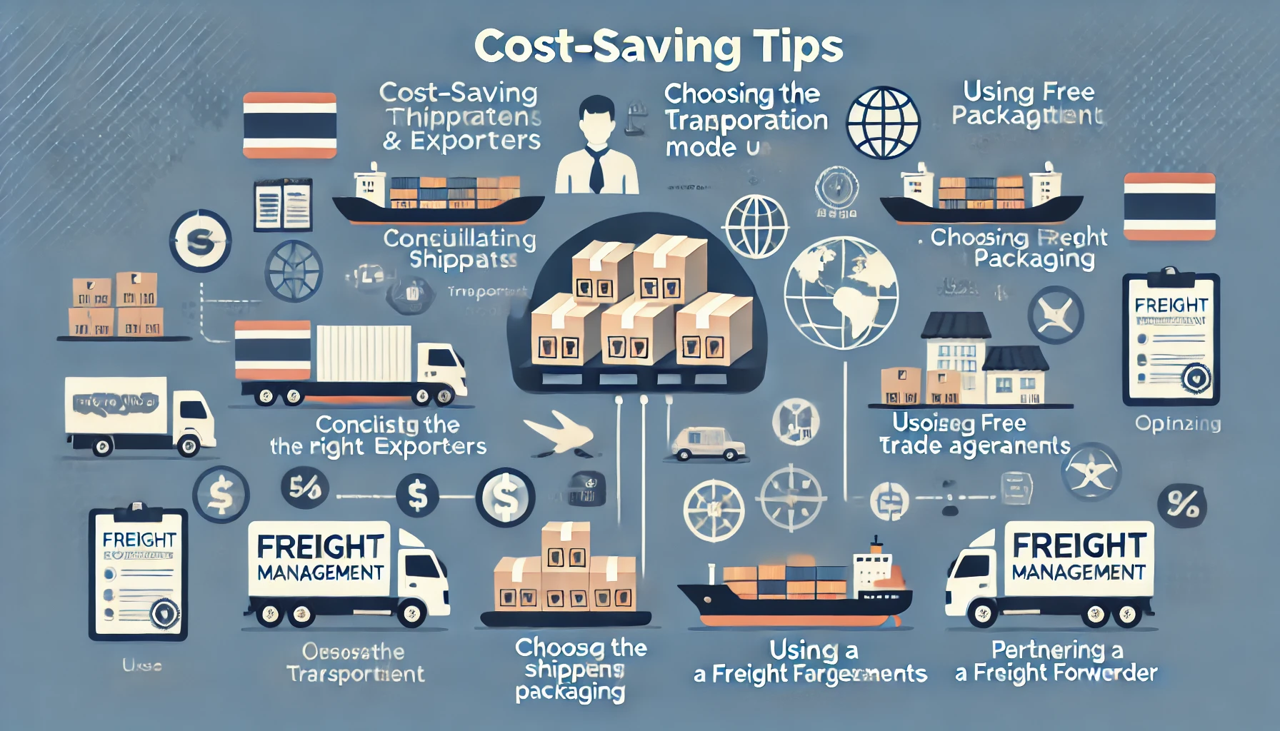 Top 5 Tips for Reducing Freight Costs for Thai Importers and Exporters ...